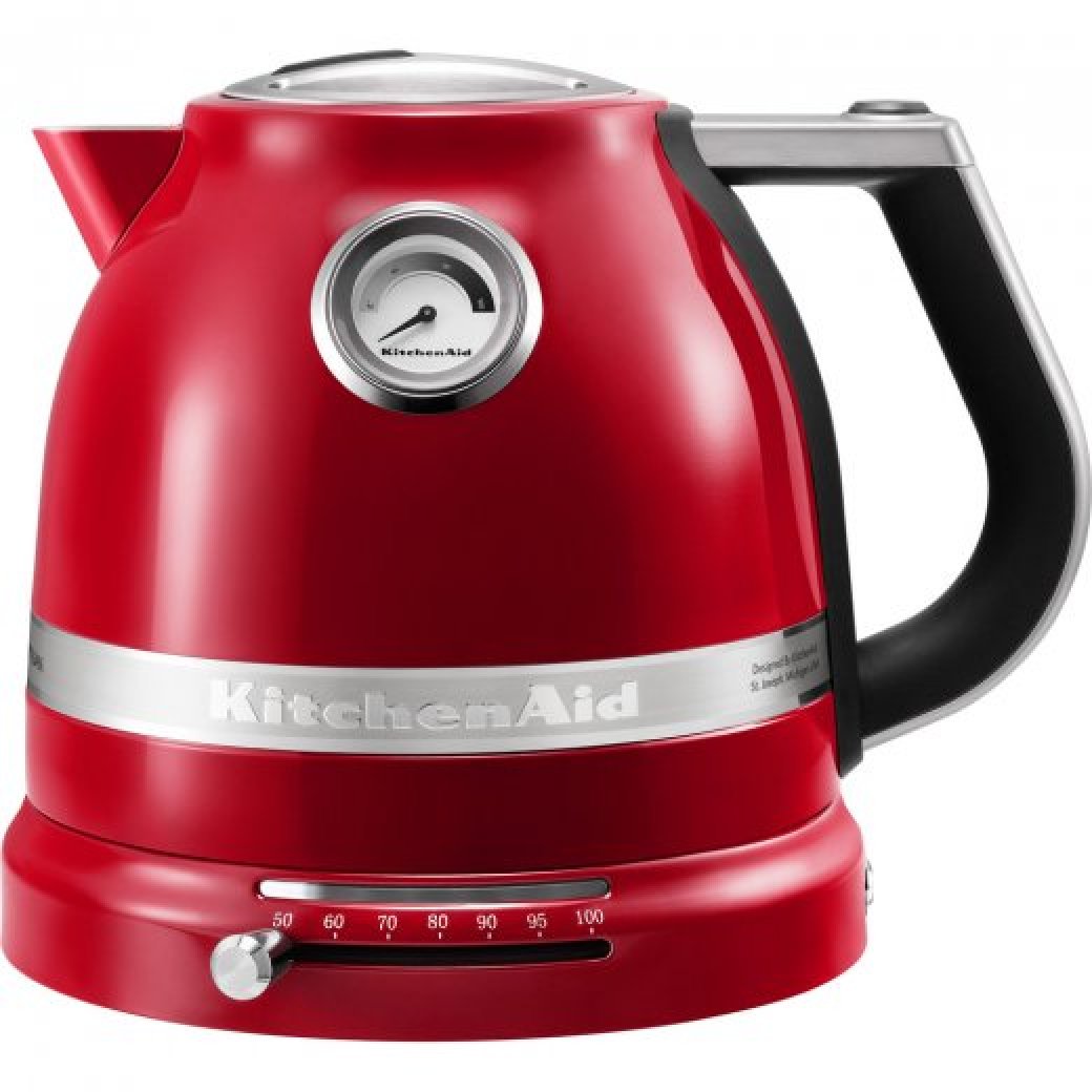 KitchenAid Artisan Vattenkokare 1 5 Liter Med Temperaturreglage 1522 R d KitchenAid Artisan Vattenkokare 1 5 Liter Med Temperaturreglage 1522 R d