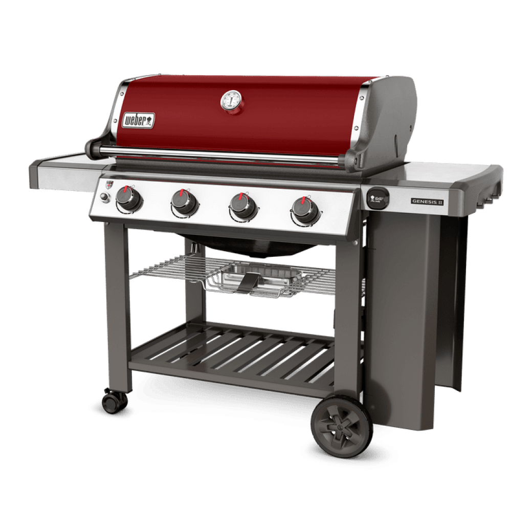 Weber Genesis II E-410 GBS Crimson red gasolgrill