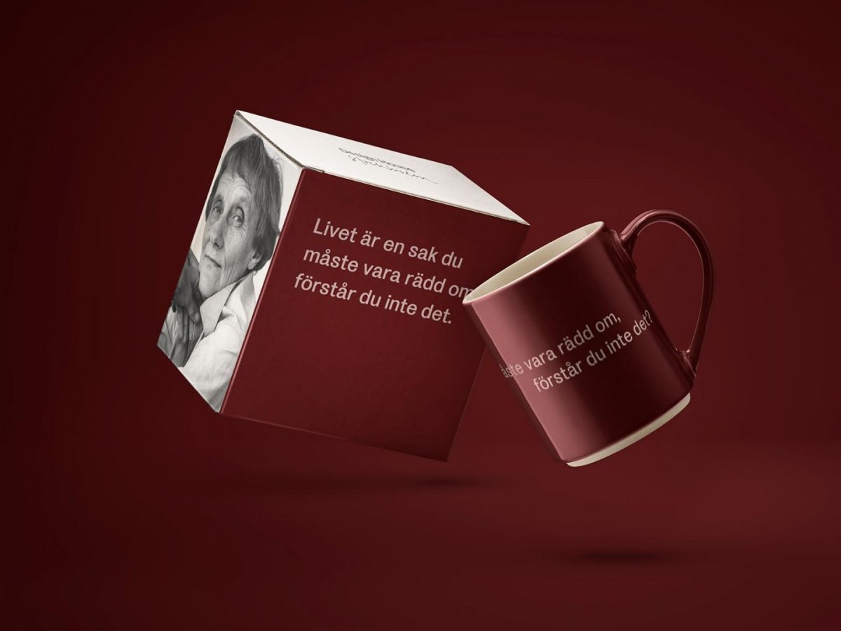 Astrid Lindgren Mugg 15 Livet är en sak.
