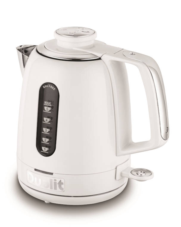 DUALIT® Domus Vattenkokare 1,5 liter, vit, 3000 W