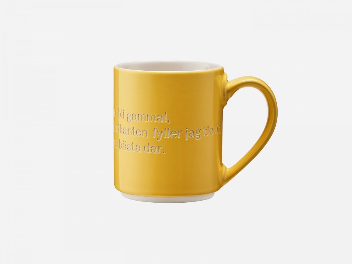 Astrid Lindgren Mugg 4 Ja, tiden går